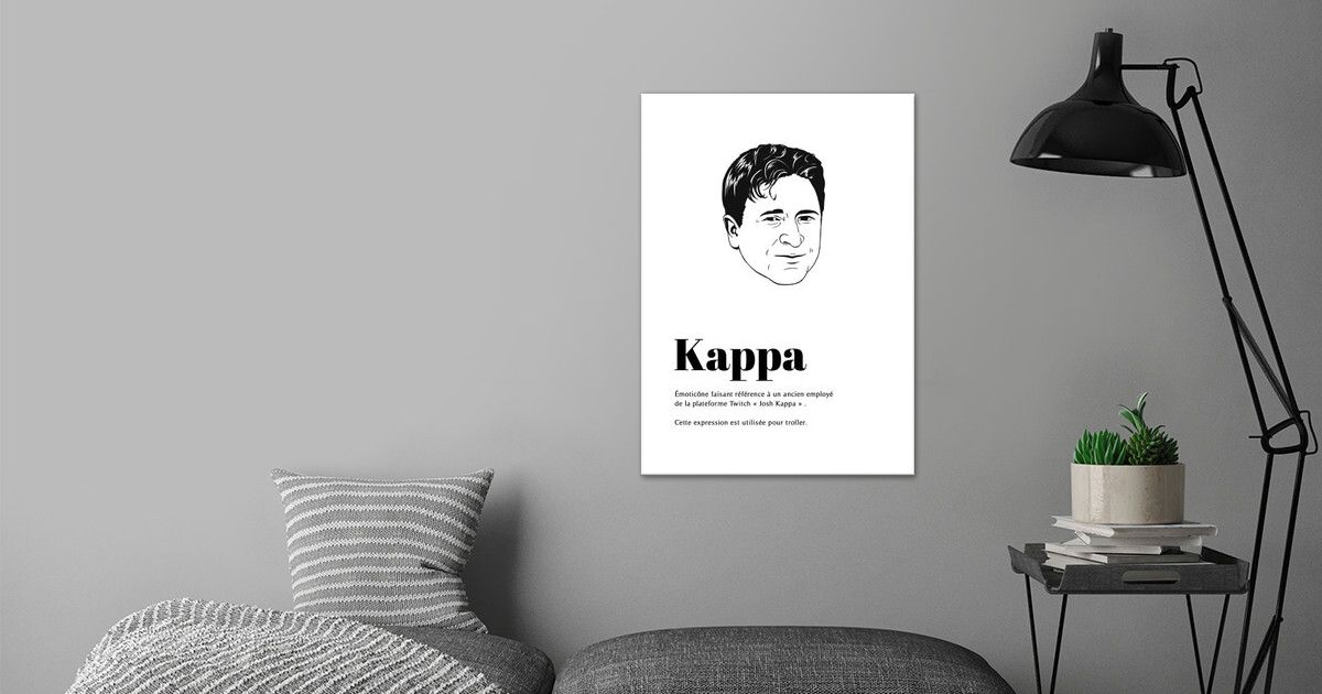 'Definition Kappa' Poster by Tristan Berguer | Displate