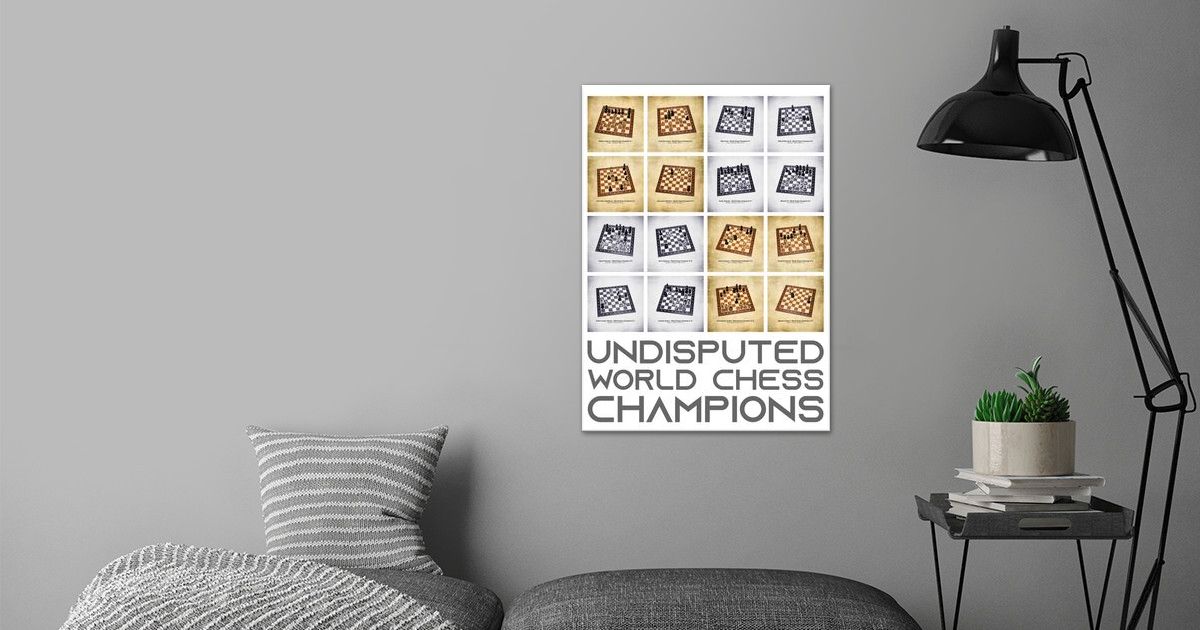 'Undisputed Chess Champions' Poster by Art Ofphotos | Displate