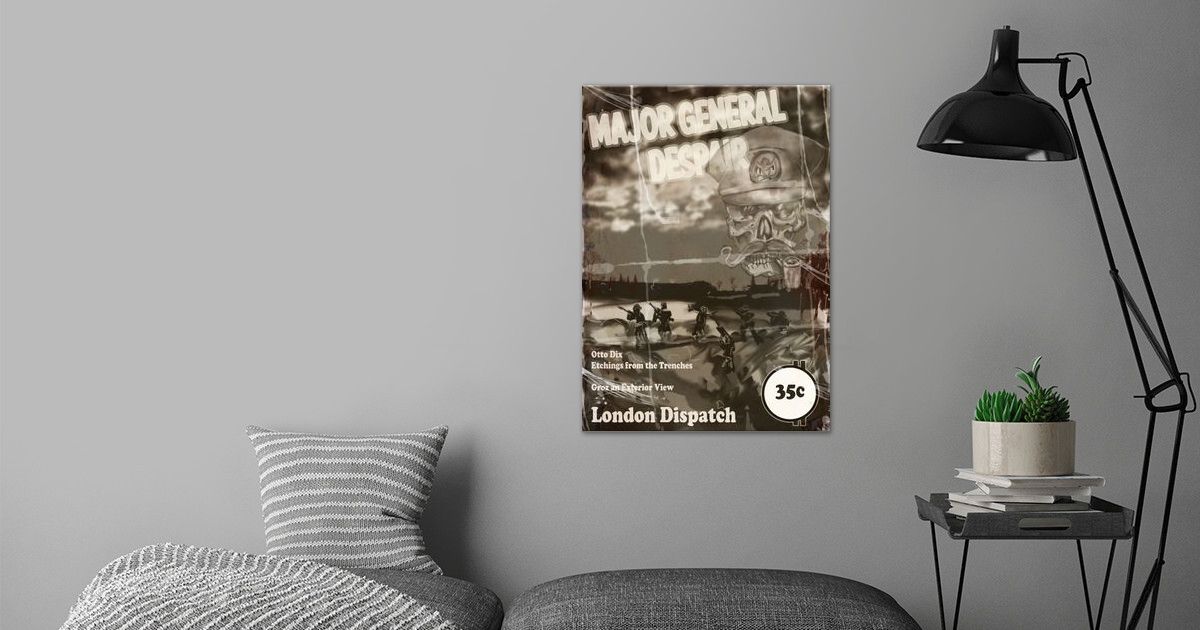 'Major General Despair' Poster Print by Robert | Displate