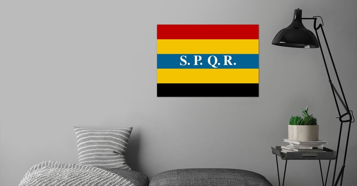 'aromanians flag' Poster by tony4urban | Displate