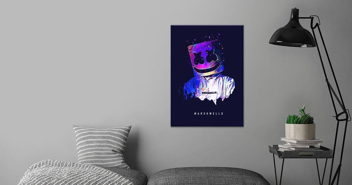 'MARSHMELLO' Poster by Most Popular Cult posters | Displate