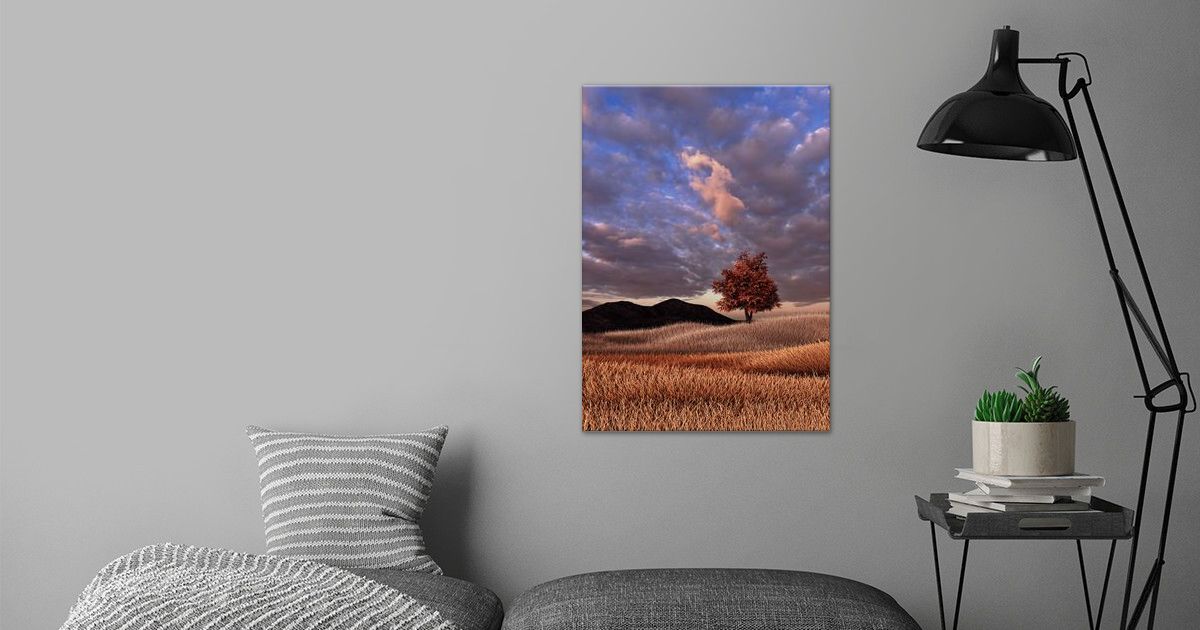 'Grassland' Poster by Aivaras Grauzinis | Displate