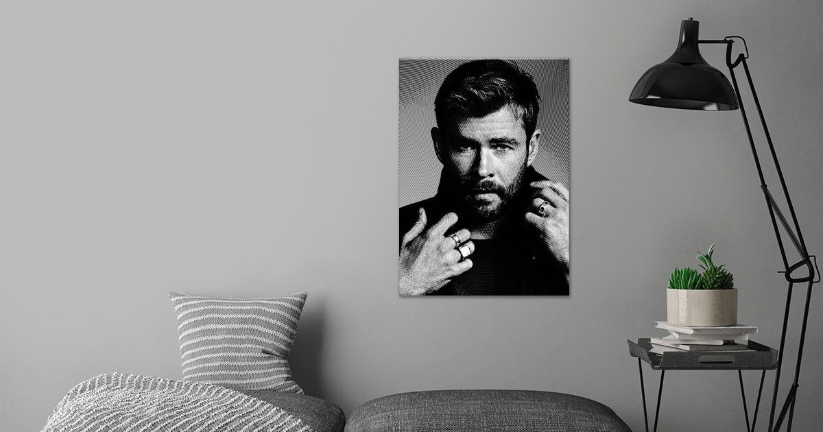 'Chris Hemsworth' Poster by Ignite Colour | Displate
