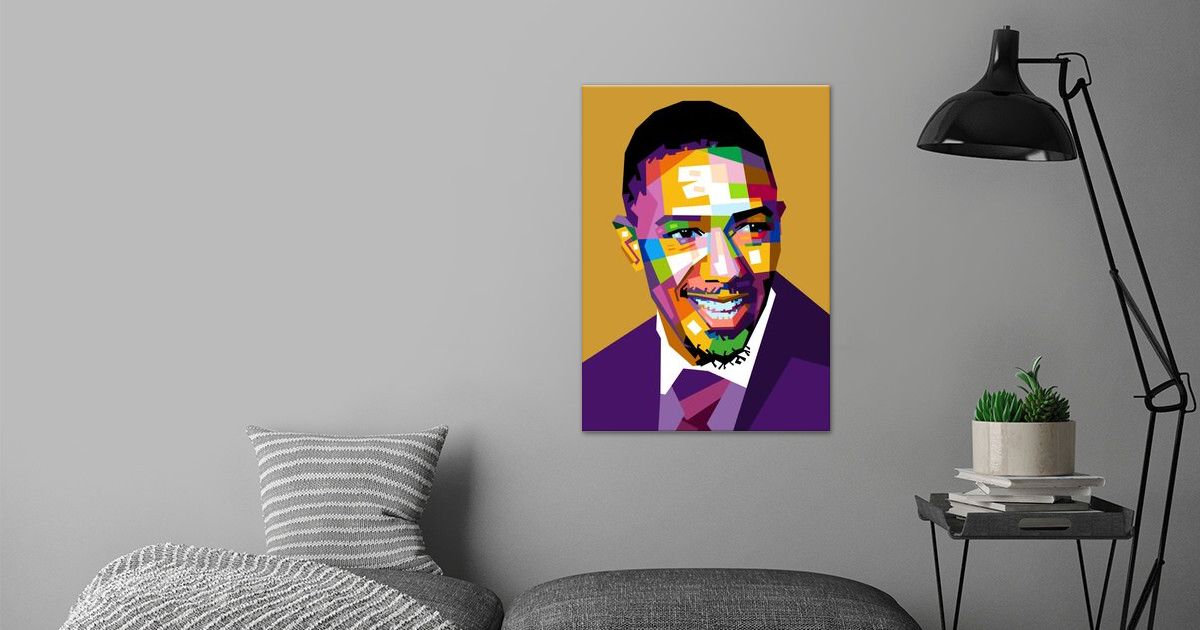 'Nick Cannon' Poster by baturaja vector | Displate