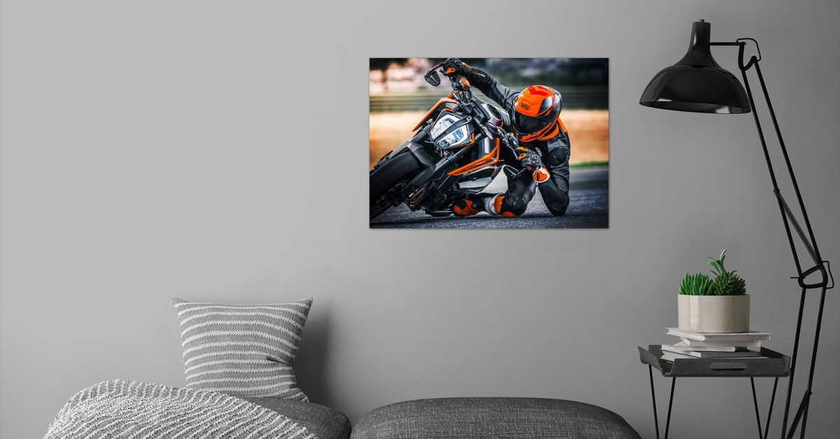 'KTM 790 Duke' Poster by Wright | Displate