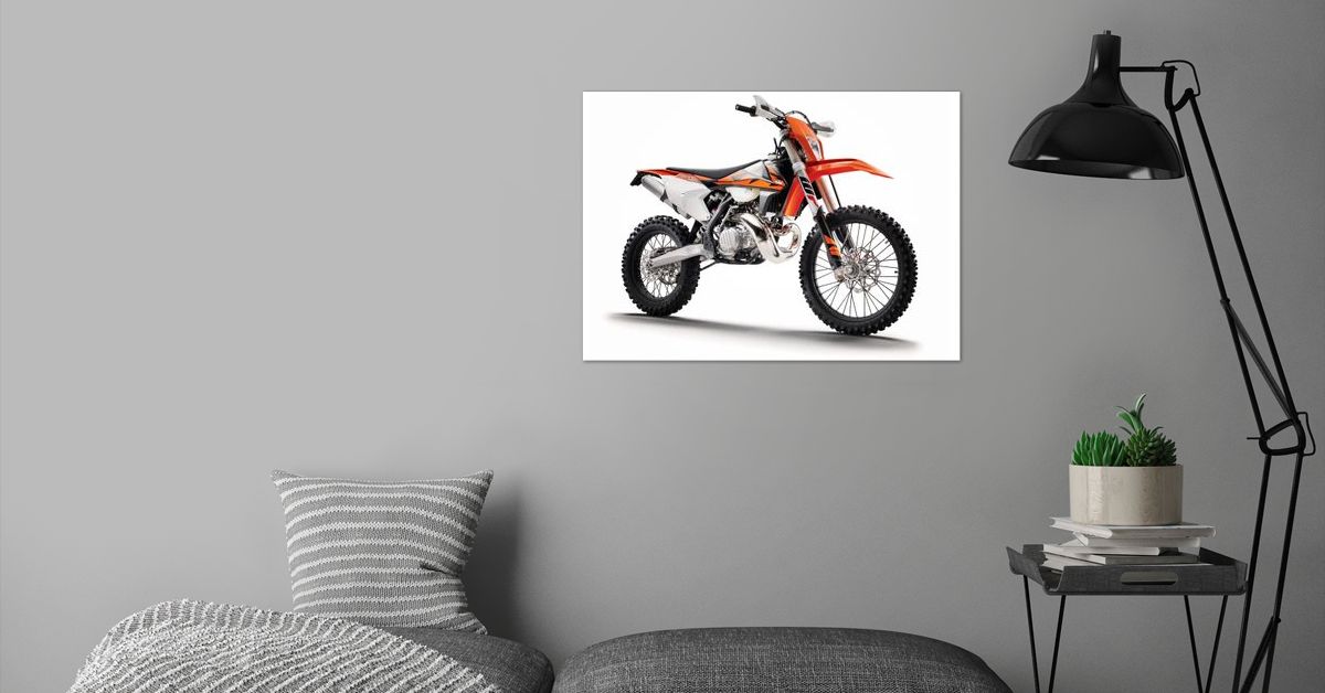 'KTM EXC' Poster by Young | Displate