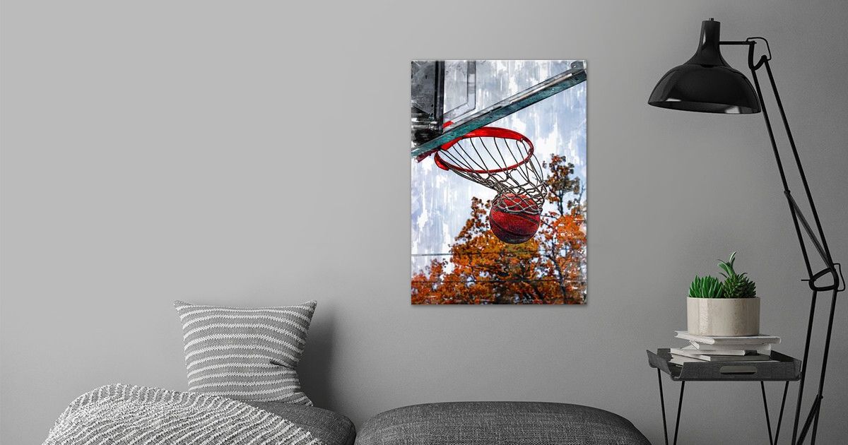 'Score Basketball Score' Poster by Colortrix | Displate