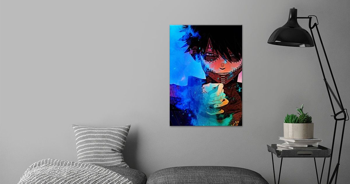 'Anime BNHA Dabi' Poster by Reo Anime | Displate