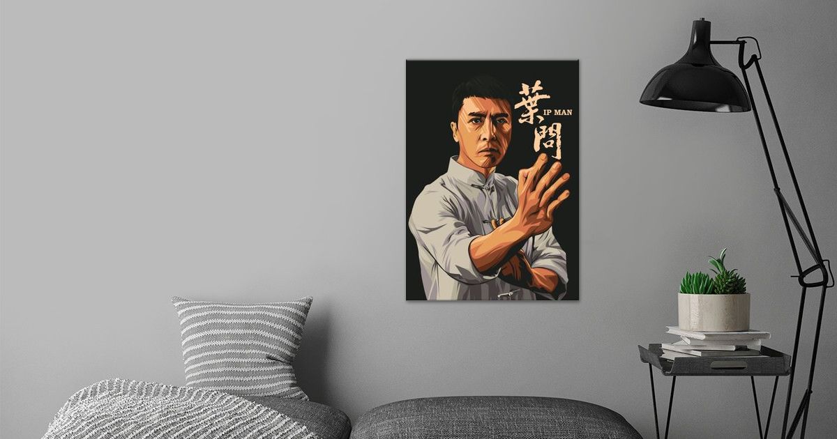 'IP MAN WING CHUN MASTER' Poster by Sensei Haro | Displate