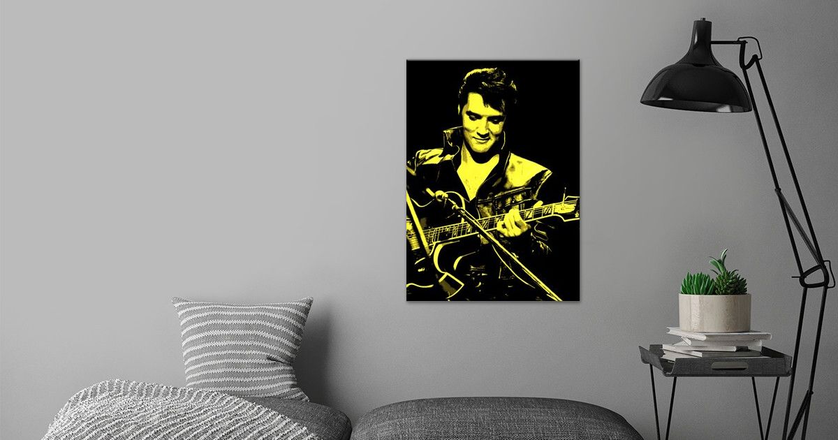 'music' Metal Poster Print - Egi Saputra | Displate