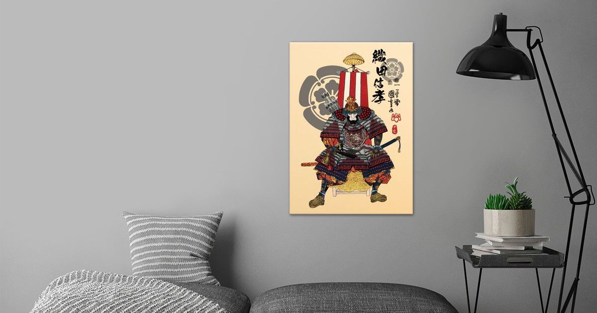 'Oda Nobutaka ' Poster by Takeda Art | Displate