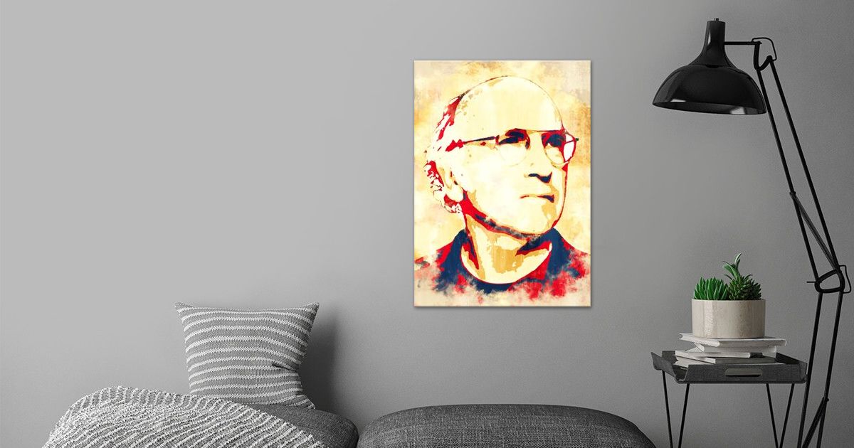 'Larry David' Poster by Filip Hellman | Displate