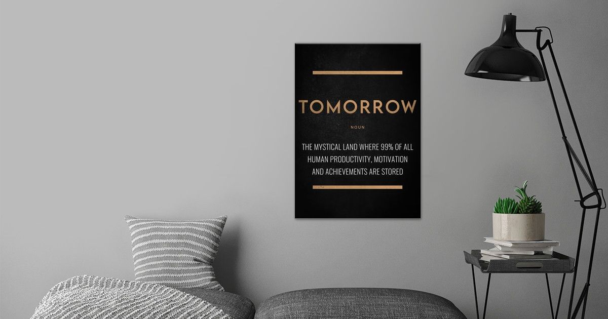 'Tomorrow' Poster by Conceptual Photography | Displate