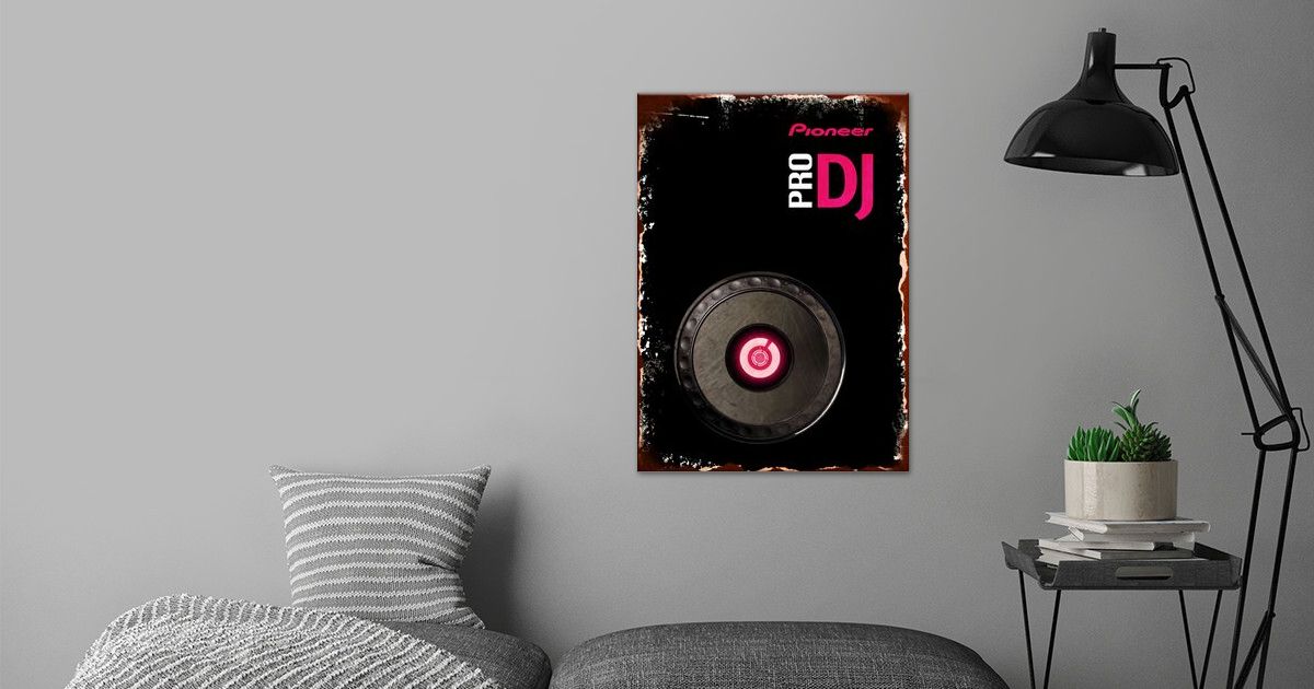 'Pioneer Pro DJ Logo' Poster by dhana putri | Displate