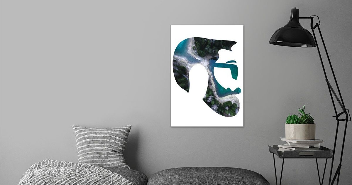 'Double Exposure Head 4' Poster by moments of | Displate