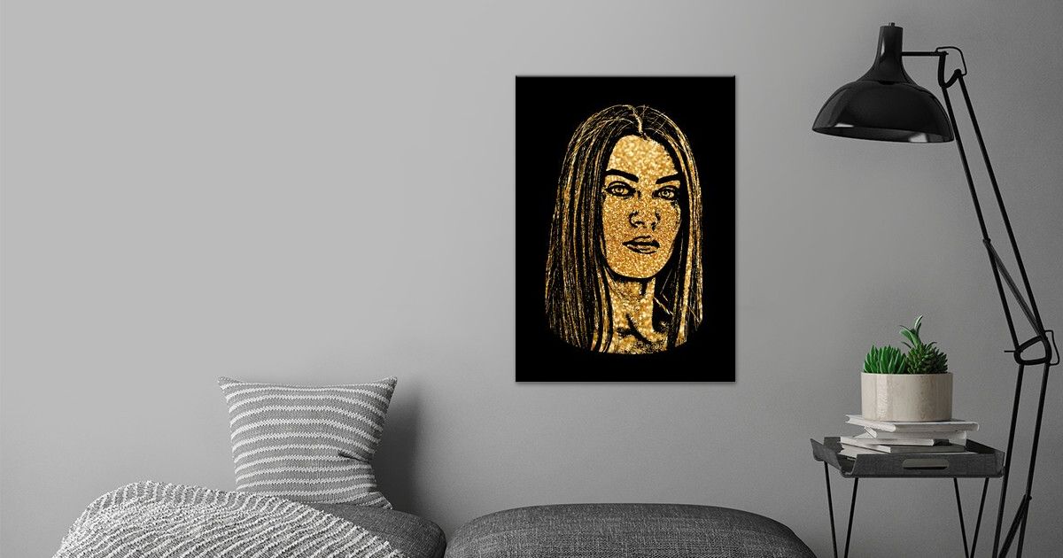 'Lana Rhoades' Poster by Kitty Kit | Displate