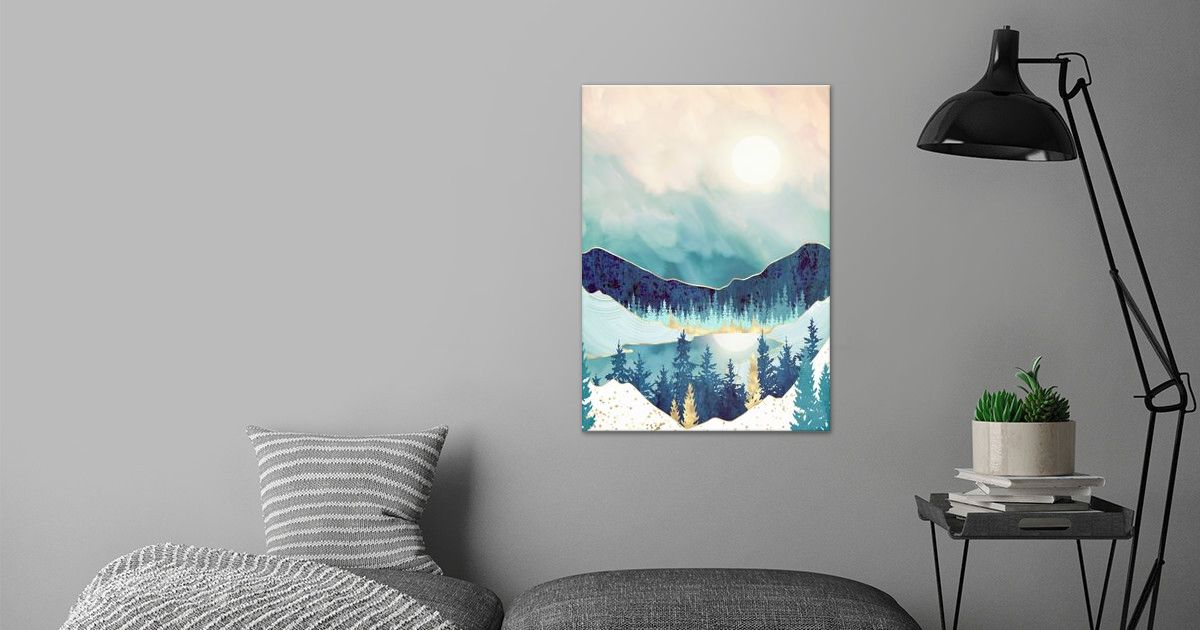'Sky Reflection' Poster by SpaceFrog Designs | Displate