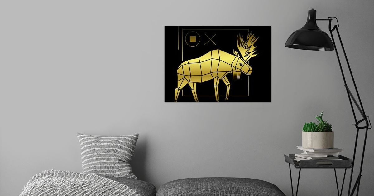 'Moose' Poster by Sobalvarro | Displate