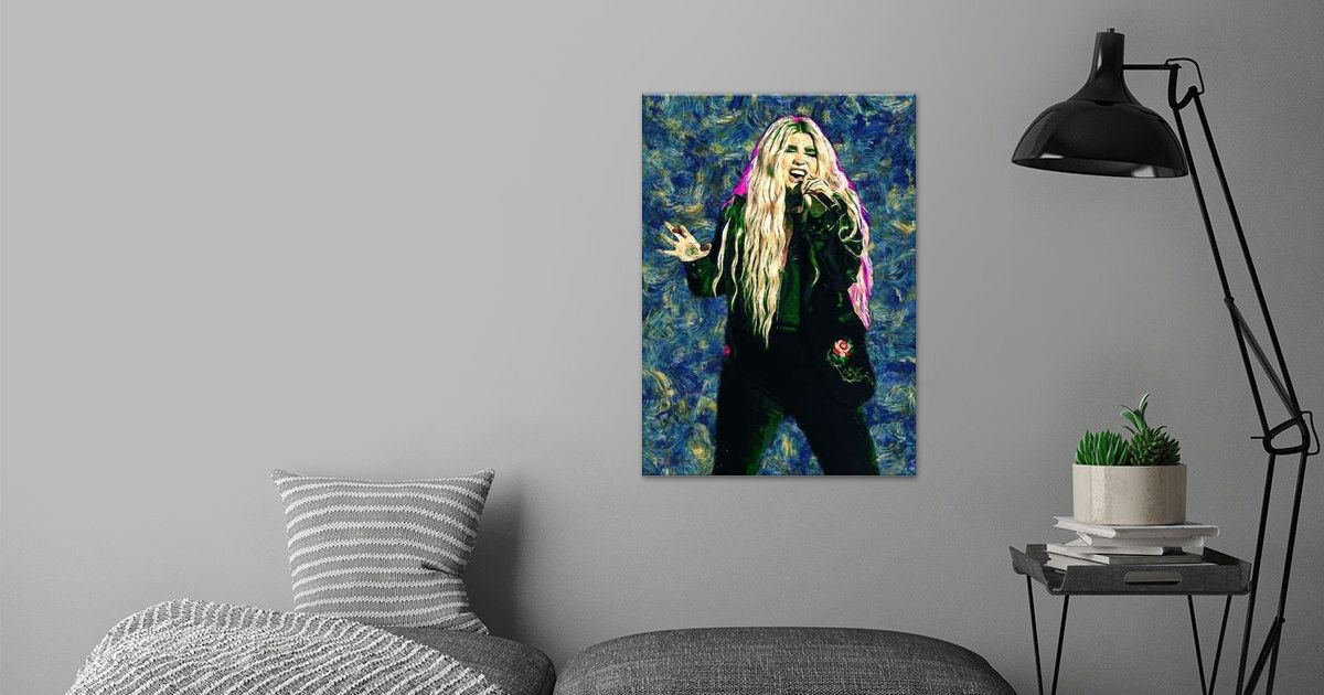 'Kesha' Poster by TI KI | Displate