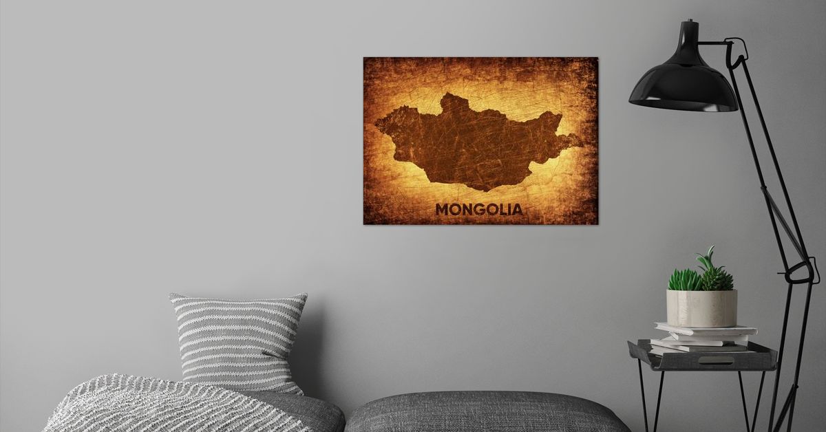 'Mongolia Ulaanbaatar' Poster by SplashDesign | Displate