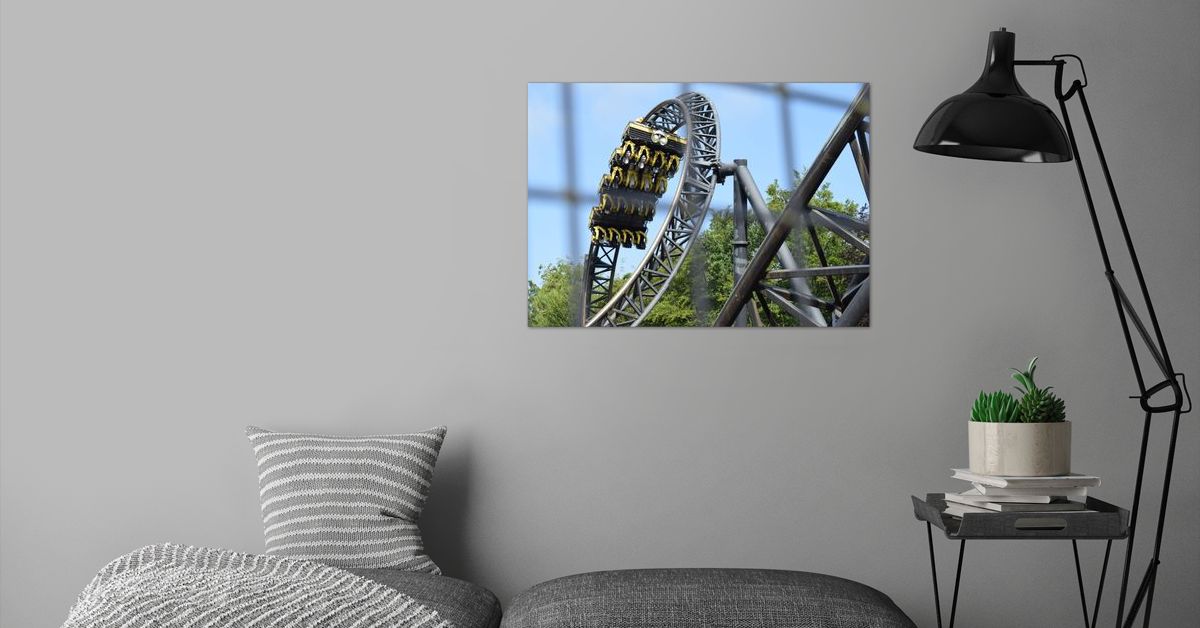 'The Smiler' Poster by Elliot Beaver | Displate