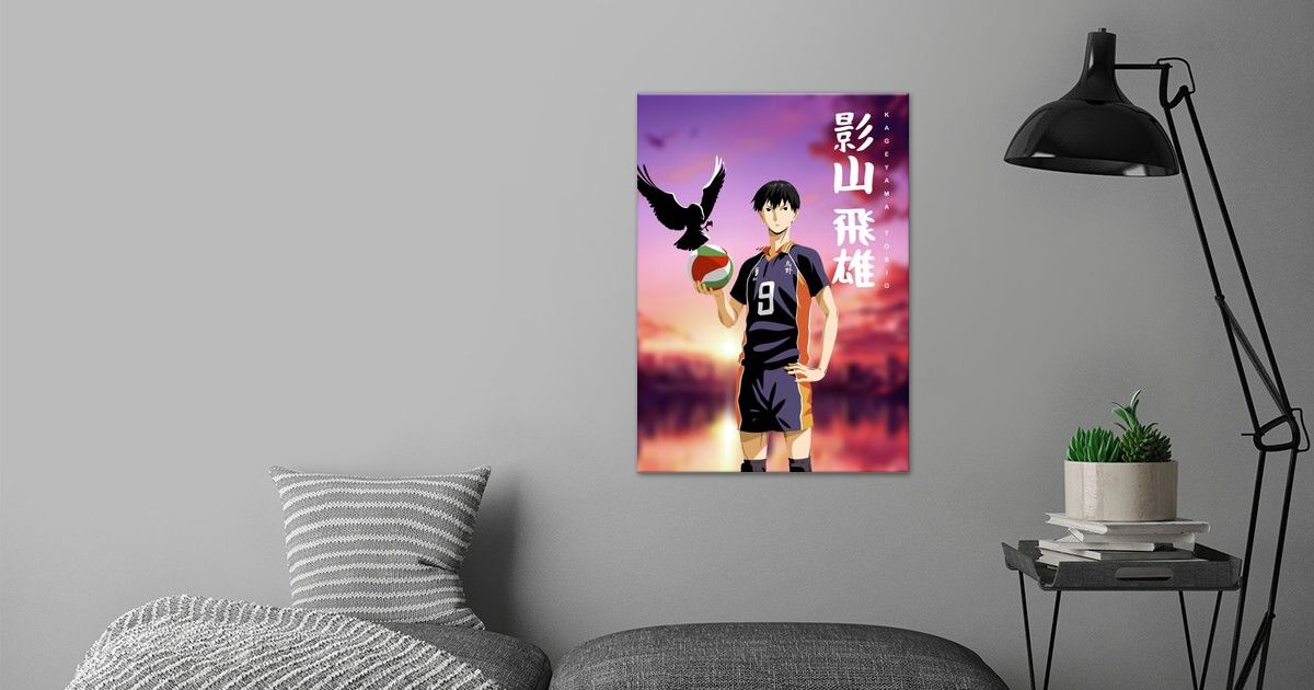 'Anime Haikyuu Kageyama' Poster by Team Awesome | Displate