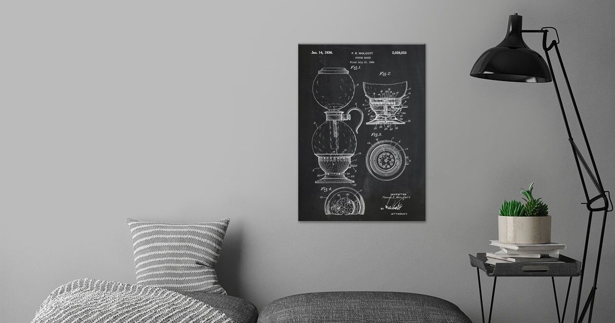 'Coffee Maker' Poster by IMR Designs | Displate
