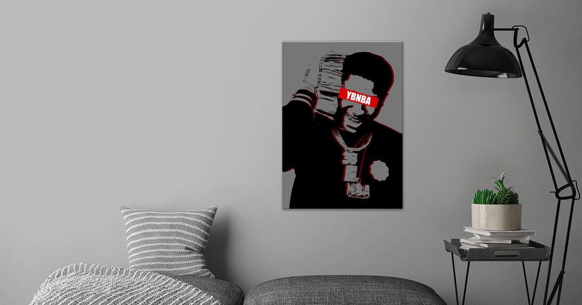'YBNBA' Poster by aciel eden | Displate