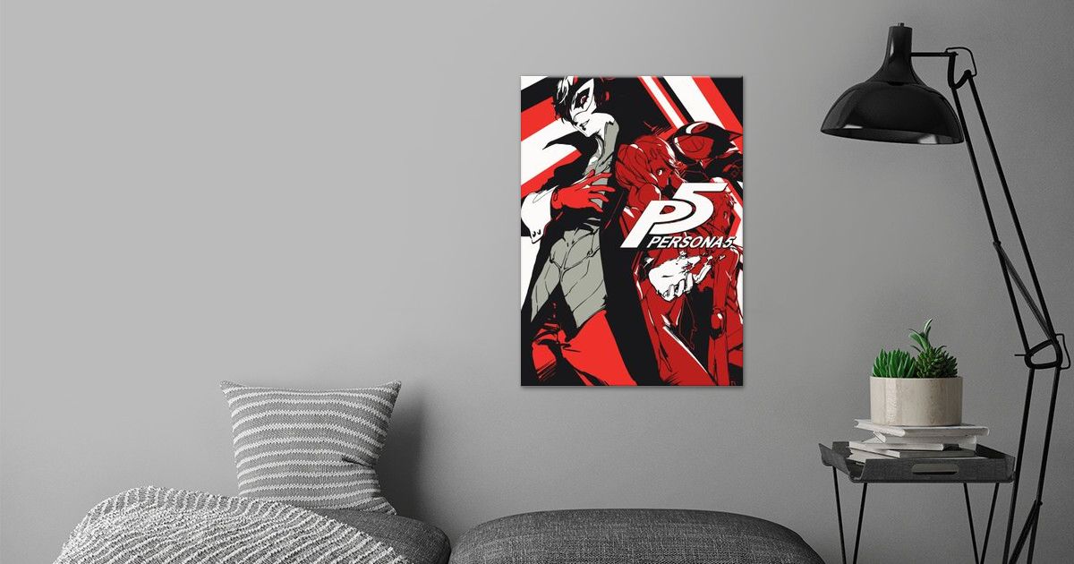 'P5 GAME' Poster by black kizz | Displate