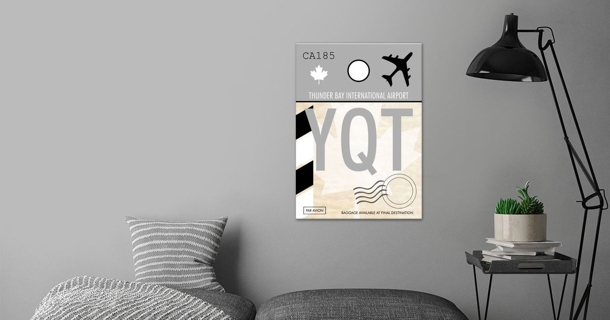 'AIRPORT CODE Thunder Bay ' Poster by Atomic Chinook | Displate