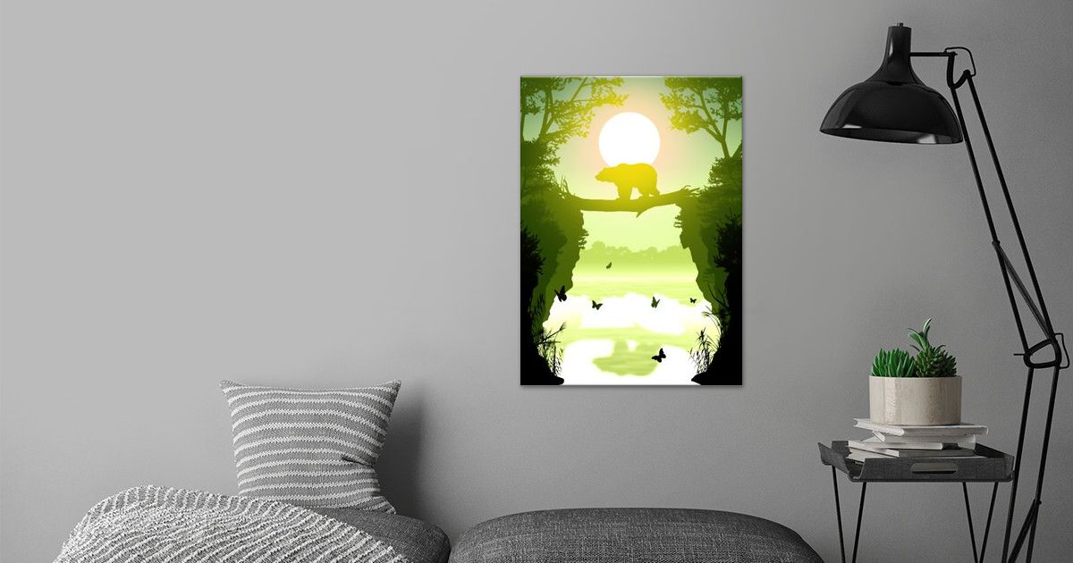 'Bear' Poster by Beloublastock | Displate