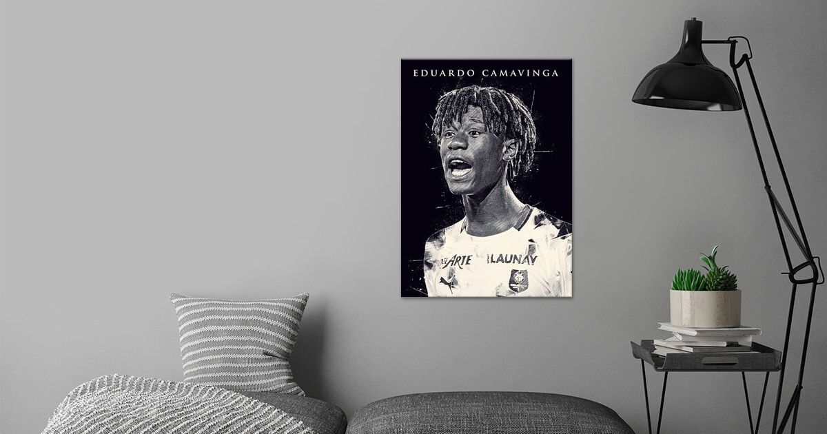 'Eduardo Camavinga' Poster by The Sulung | Displate