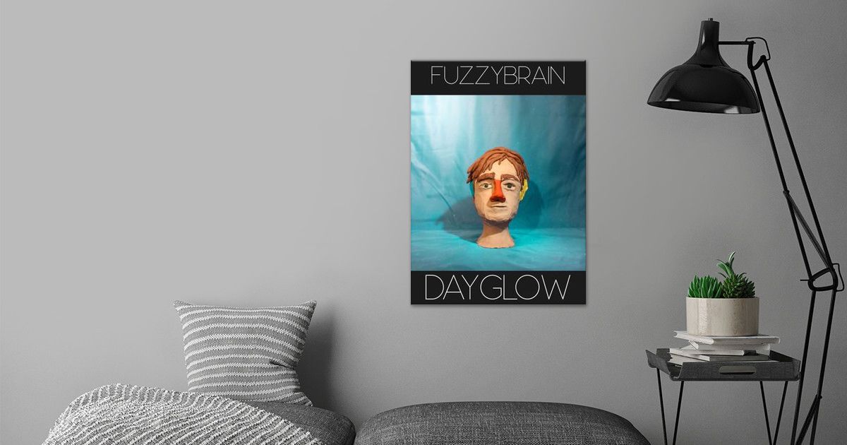'Fuzzybrain Dayglow' Poster by Aden | Displate
