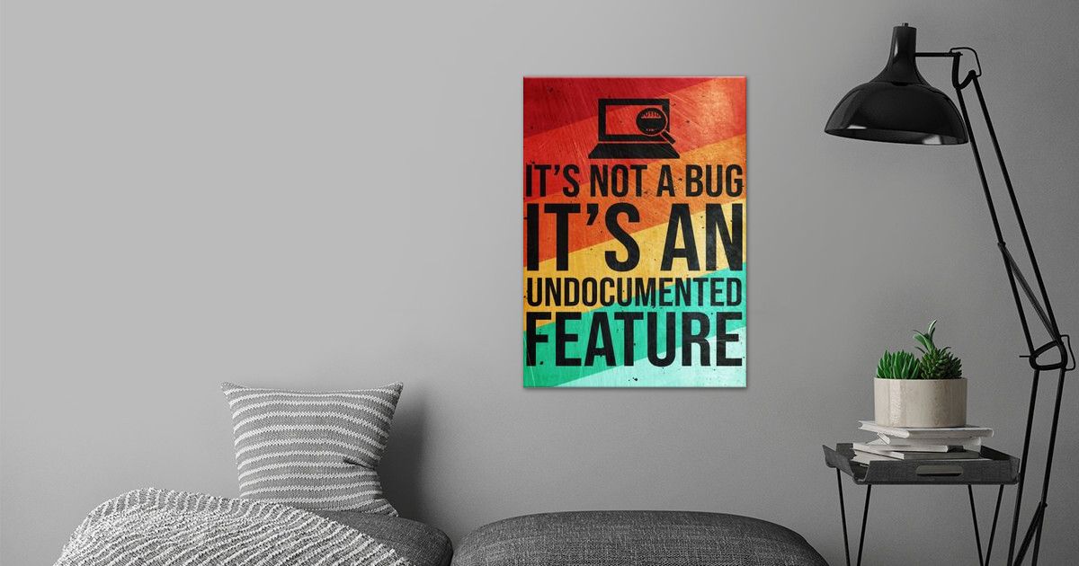 'Programmer Funny Saying' Poster by PosterWorld | Displate