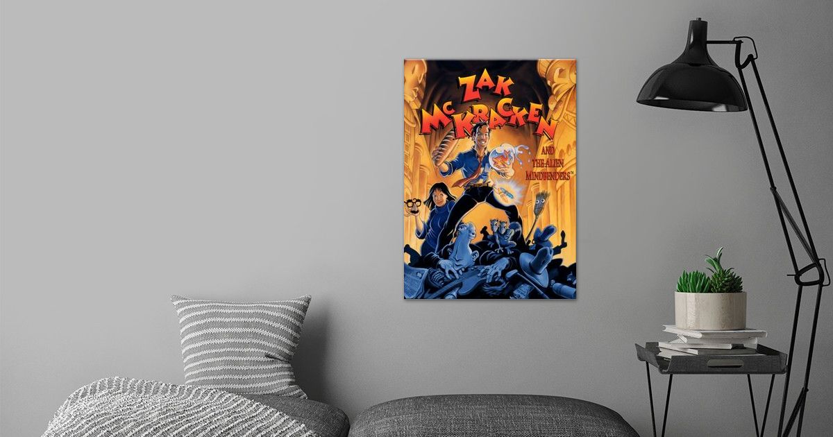 'Zak McKracken' Poster by QuestForGraphicAdventures | Displate