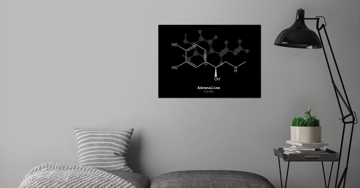 'Adrenaline' Poster by ChemECool | Displate