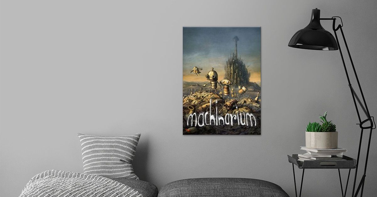 'Machinarium' Poster by QuestForGraphicAdventures | Displate