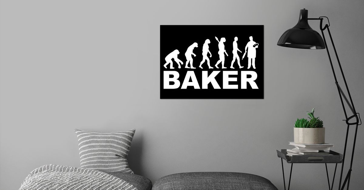 'Baker' Poster by Designzz | Displate