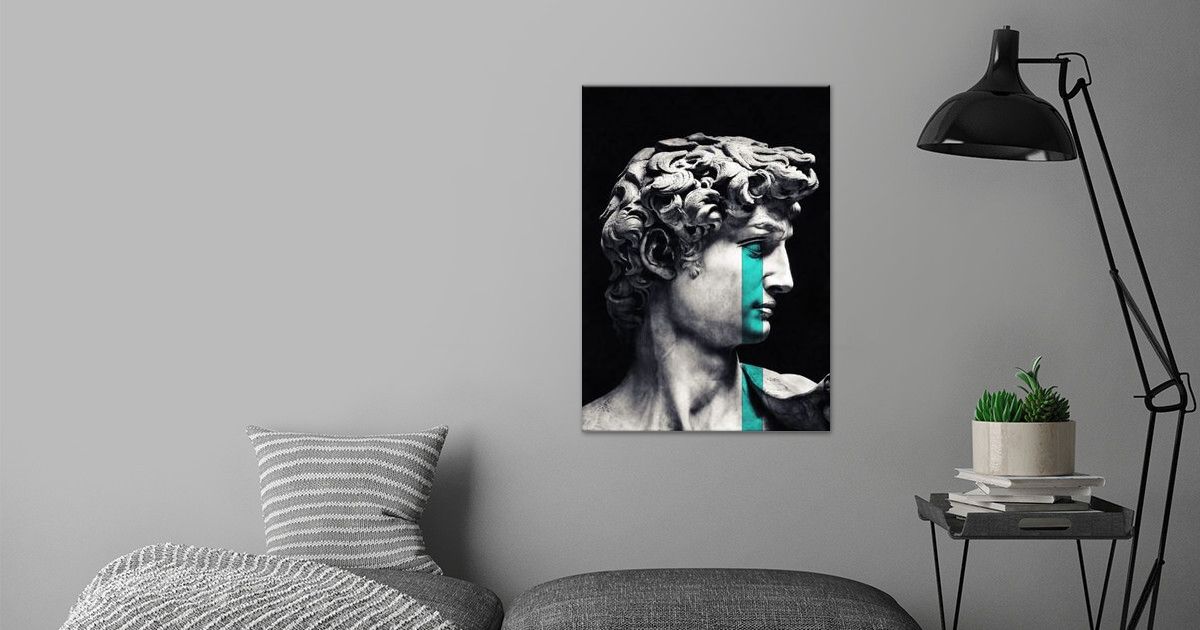 'Crying David' Poster by Underdott | Displate