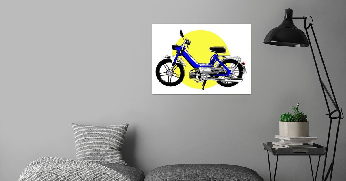 'Puch Maxi N' Poster by Picafox | Displate