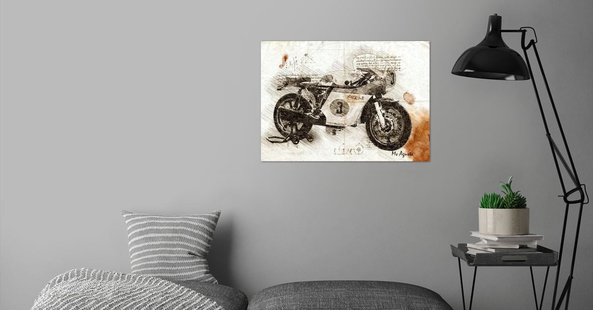 'Mv Agusta F3' Poster by kayyis maulana | Displate