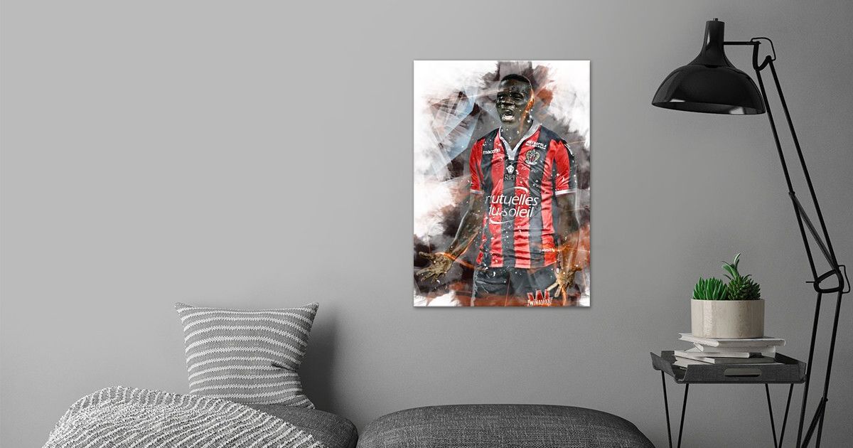 'Mario Balotelli' Poster by Franklin Ruben | Displate