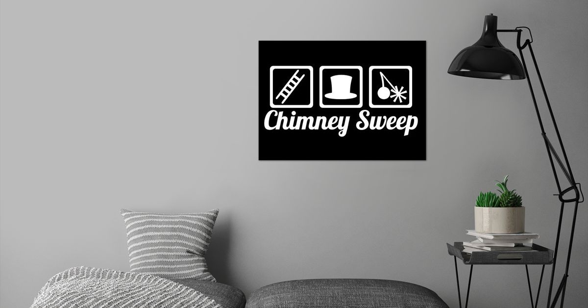 'Chimney sweep' Poster by Designzz | Displate
