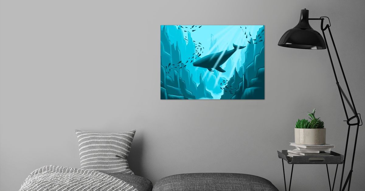 'Seascape' Poster by Sam | Displate