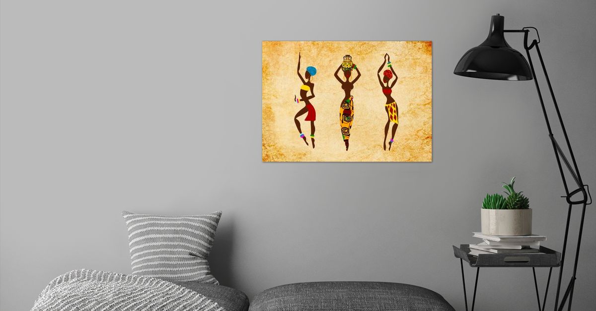 'African dance' Poster by Maria | Displate