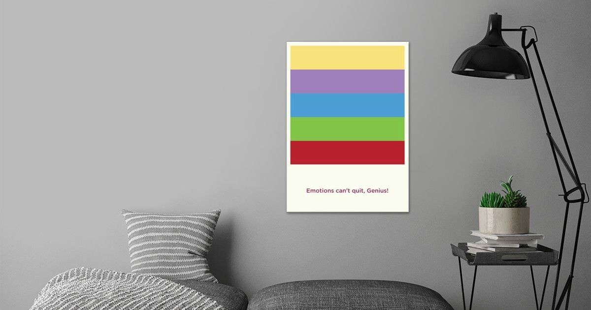 'Inside Out' Poster by Minimally Yours | Displate