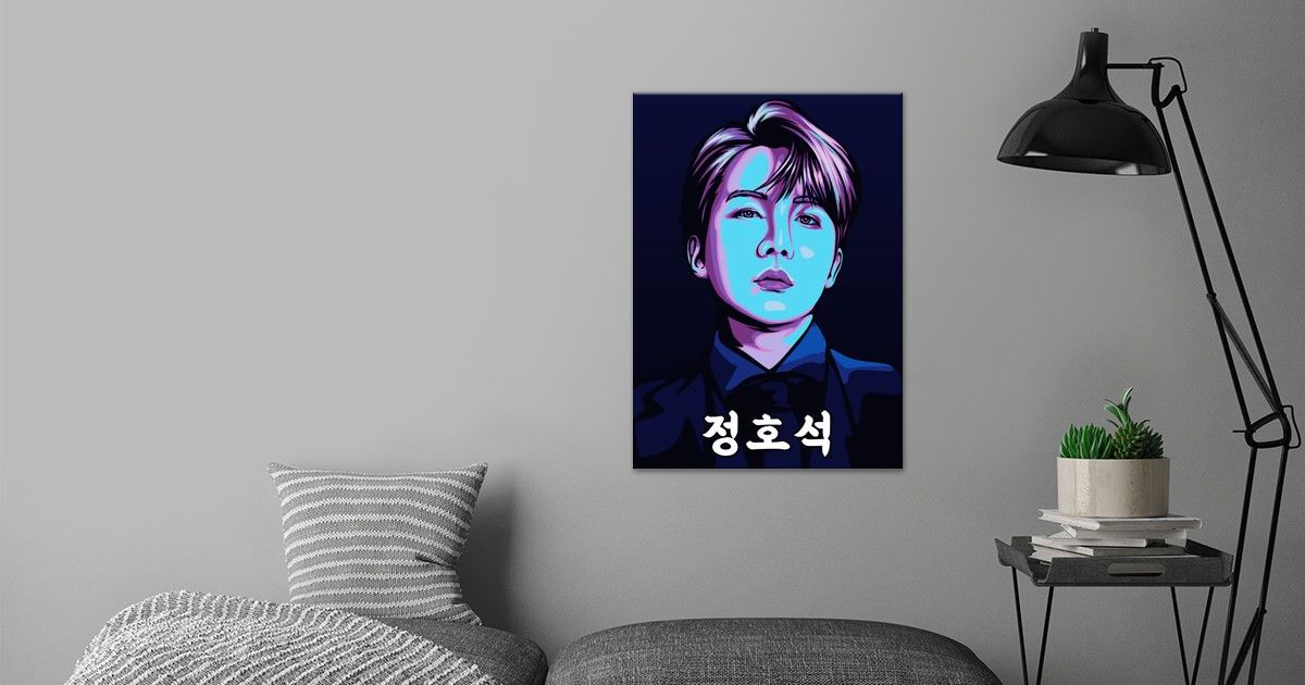 'BTS JHOPE POSTER' Poster by vector heroes | Displate