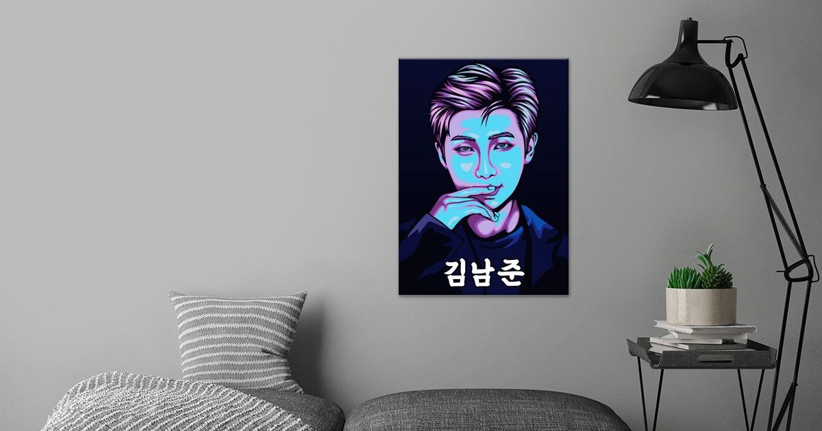 'BTS RM POSTER ' Poster by vector heroes | Displate