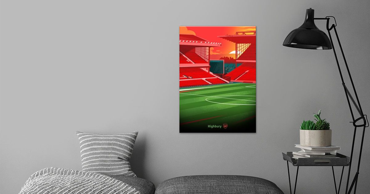 'Highbury Interior' Poster by Arsenal | Displate