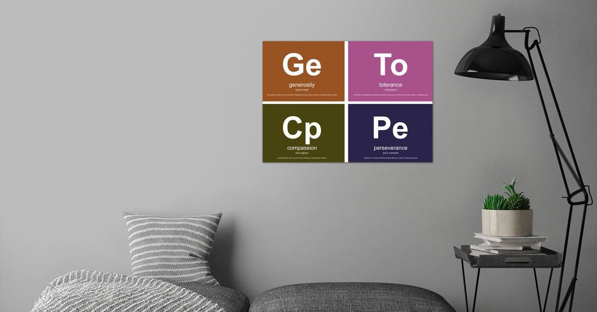 'Human values' Poster by David Cipriano | Displate